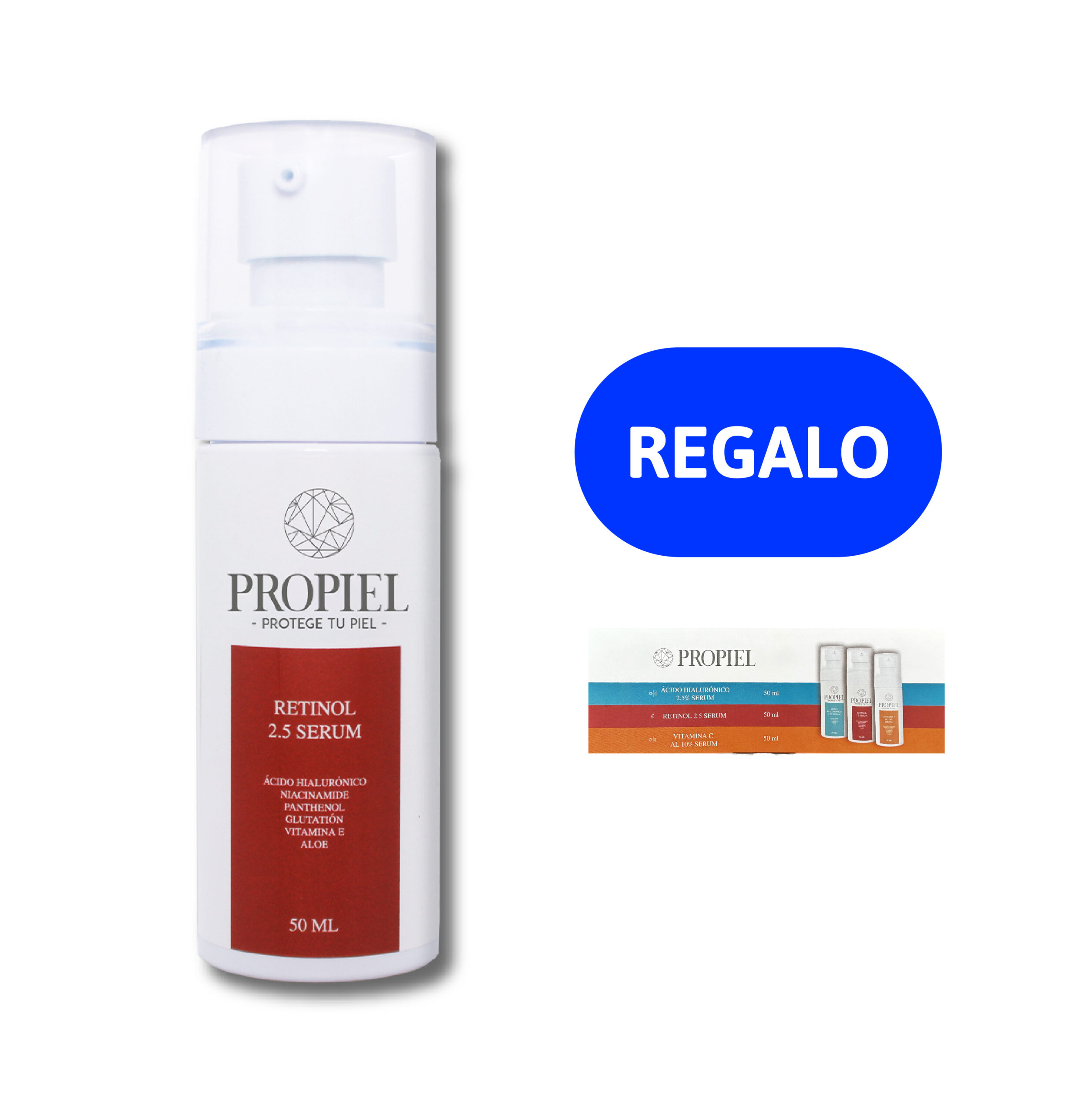 Propiel Retinol al 2.5% Serum – Propiel Perú
